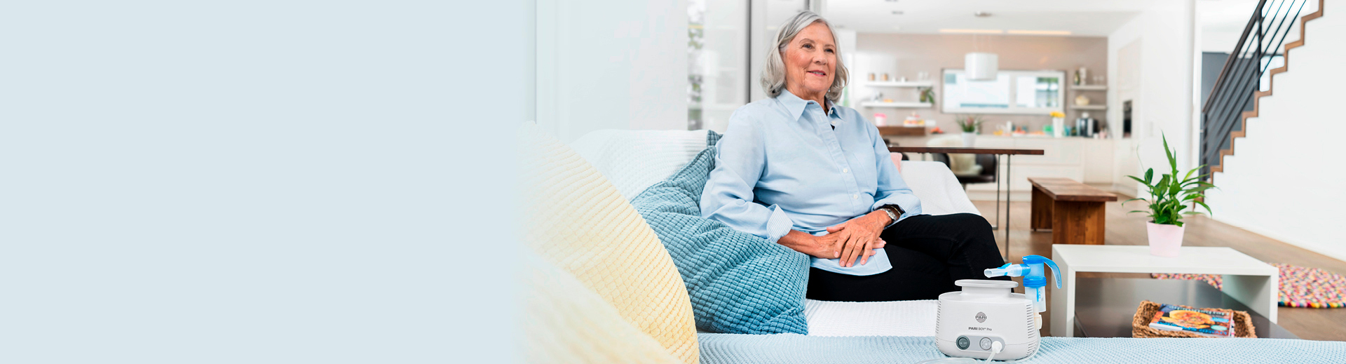 Nebuliser therapy for COPD - PARI